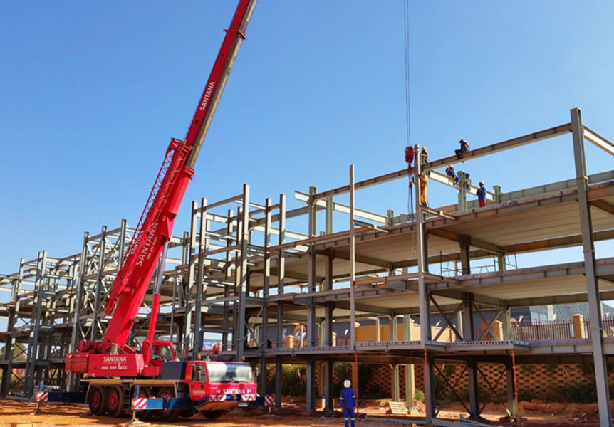 High Rise Building - Ridge Steel Structure